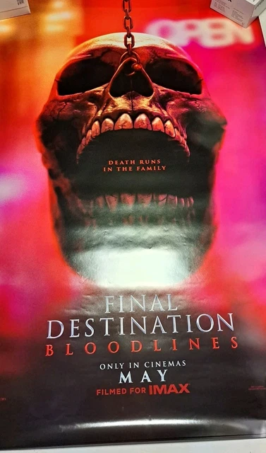 FINAL DESTINATION BLOODLINES Original One Sheet Cinema Poster 2025 2025 ...