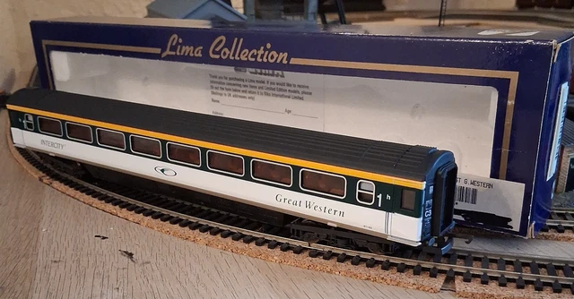 LIMA GW INTERCITY Great Western Mk3 1st Class Coach No.41143 - L305415 ...