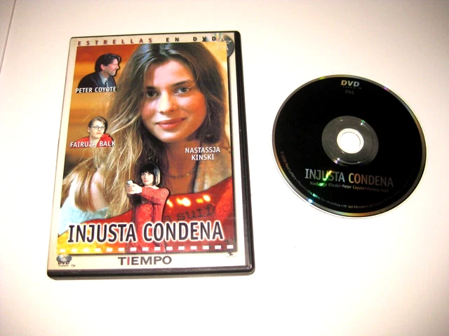 INJUSTA FRASE DVD Peter Coyote Nastassja Kinski Fairuza Balk Red ...