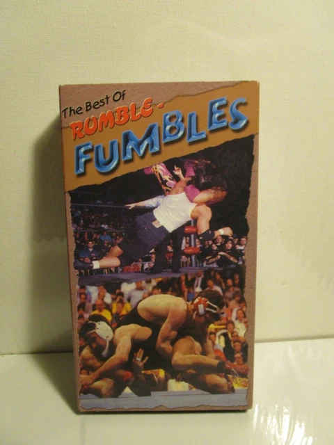 THE BEST OF Rumble Fumbles 1999 VHS- £10.87 - PicClick UK