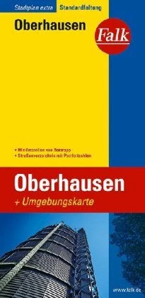 FALK STADTPLAN EXTRA Standardfaltung Oberhausen de not spe... | Livre ...
