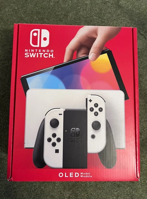 NINTENDO SWITCH OLED Model HEG-001 Handheld Console - 64GB - White Used ...