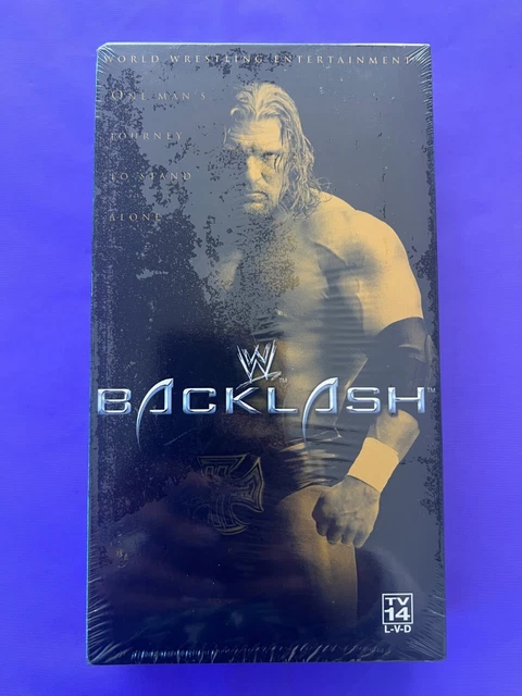 WWF BACKLASH 2002 BRAND New Factory Sealed VHS wrestling WWE £16.75 ...