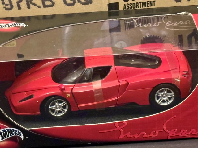 HOT WHEELS 56293 Enzo Ferrari 1:18 Rare Treasure Collectable $95.10 ...
