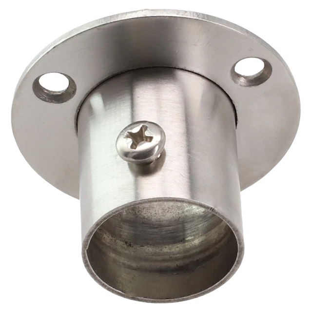 SUPPORT DE TUBE réglable pour garde-robe rail suspendu sûr et pratique ...