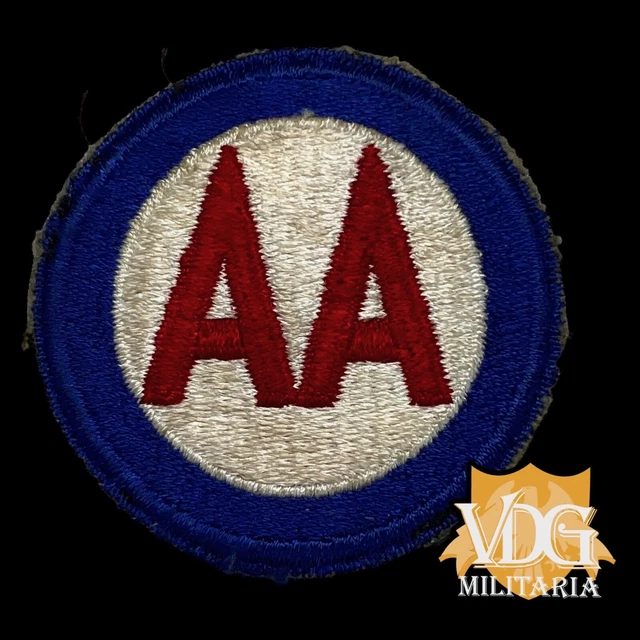 WWII WW2 US Army AA Anti Aircraft Command Patch Insignia SSI #H101 £3. ...