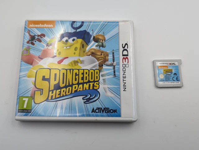 SPONGEBOB HERO PANTS - Nintendo 3DS Game - 2DS, XL - Free, Fast P&P! £ ...