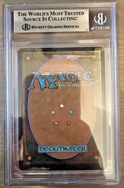 MAGIC LORD OF the Rings Elven Sol Ring Serialized /300 BGS 8.5 (8, 10 ...