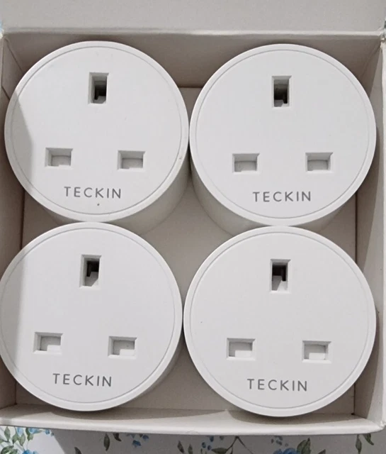 TECKIN WI FI Socket Plugs SP27 runs with Alexa & Google 4 Pack 240V £24 ...