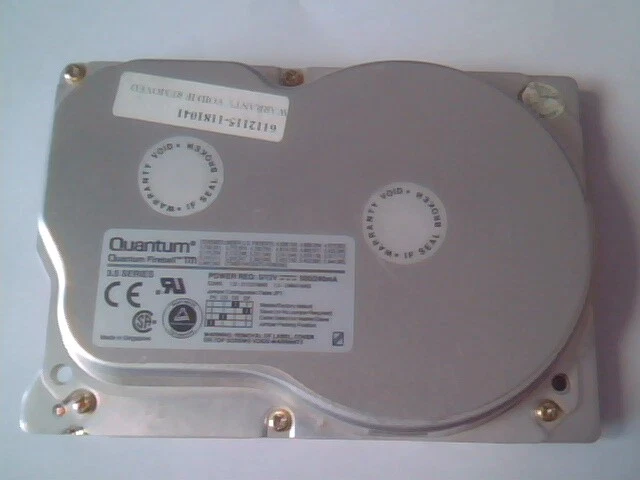 DISQUE DUR IDE Quantum Fireball TM TM12A012 01B 1280AT ATMB 1TG0 EUR ...