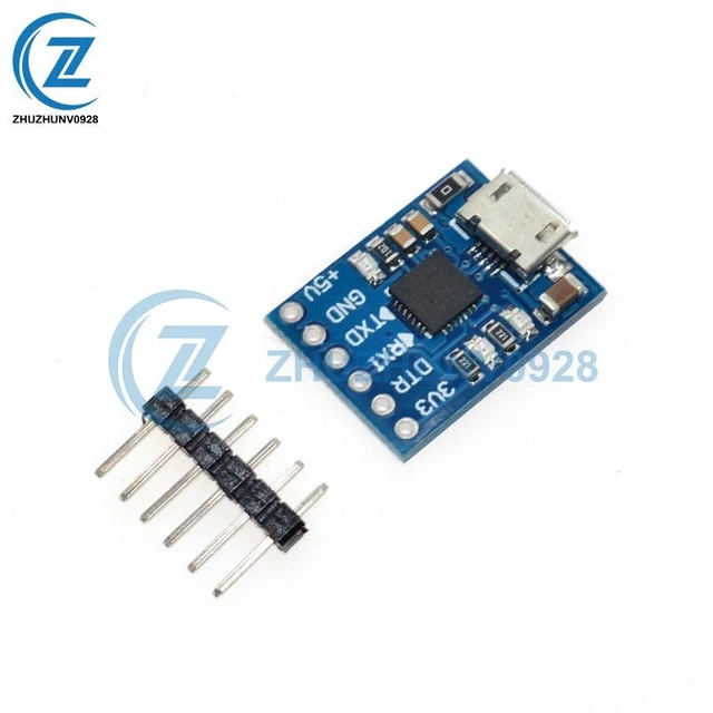 CP2102 MICRO USB To UART TTL Module 6Pin Serial Converter STC Replace ...