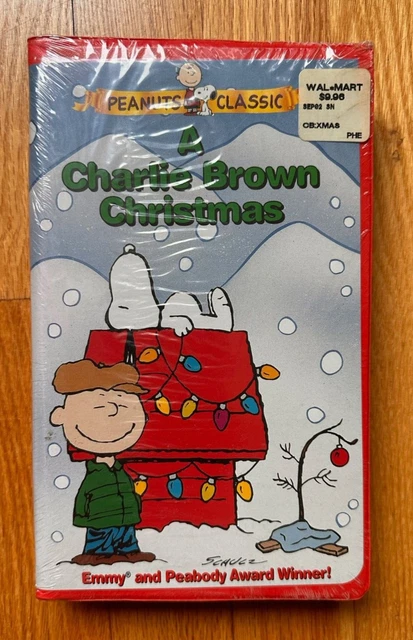 A CHARLIE BROWN CHRISTMAS VHS - Peanuts Classics NEW Paramount ...