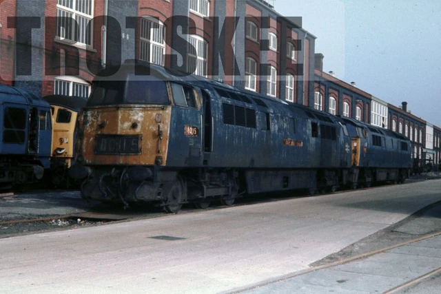 35MM SLIDE BR British Railways Diesel Loco Class 52 D1015 1974 Original ...