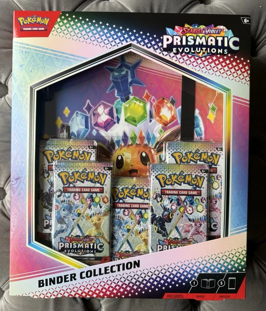 POKEMON TCG PRISMATIC Evolutions Binder Collection £1.75 - PicClick UK