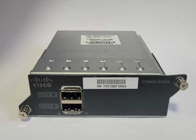 CISCO C2960X-STACK V01 modulo impilabile flexstack.*^* EUR 58,43 ...