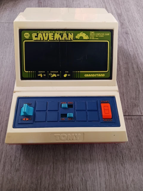 VINTAGE RETRO 1982 Grandstand Tomy Caveman JR Caveman Vs Dinosaur ...