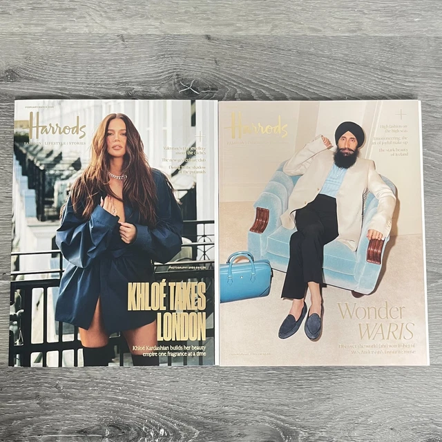 HARRODS MAGAZINE 2025 - Fashion Lifestyle - Collectors Bundle of 2 ...