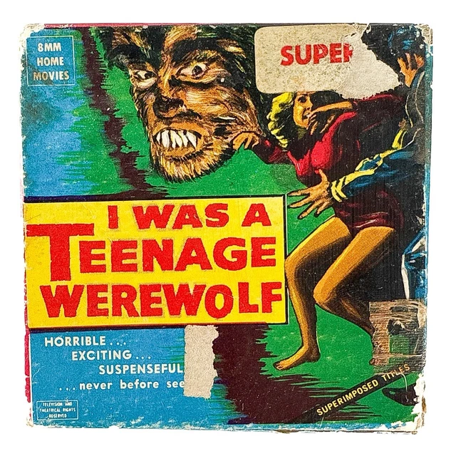 I WAS A TEENAGE WEREWOLF Black & White Super 8 MM Film - USED £45.01 ...