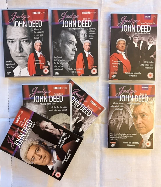 JUDGE JOHN DEED Complete Collection DVD Set - BBC Series 1 2 3 4 5 & 6 ...