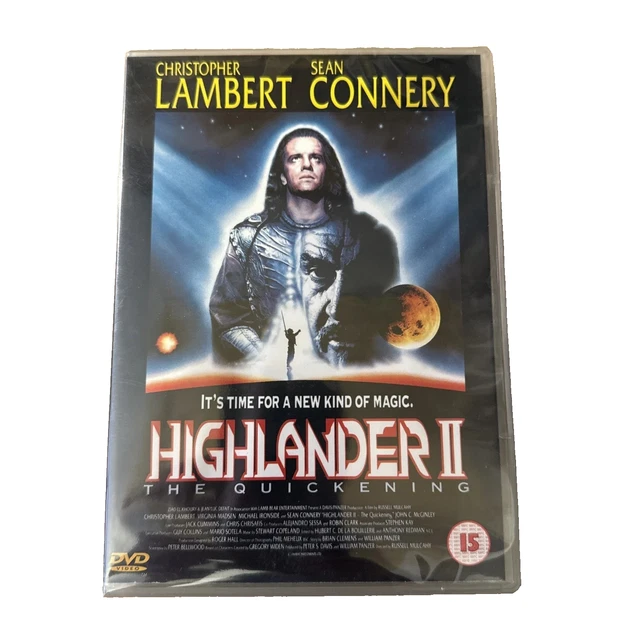 HIGHLANDER 2 - The Quickening (DVD, 2001) NEW AND SEALED UK REGION 2 £8 ...