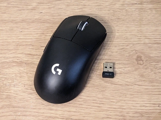 LOGITECH G PRO X Superlight wireless gaming mouse Hero 25K black with ...