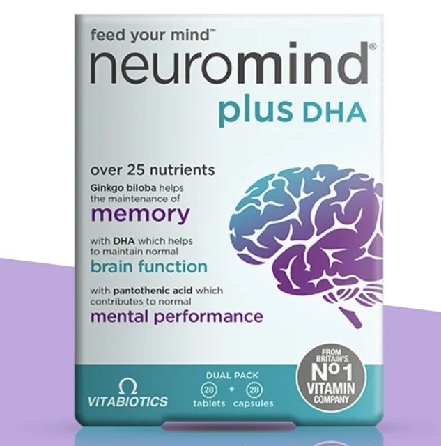 VITABIOTIKA NEUROMIND NEUROZAN PLUS DHA Eisen Zink Jod psychische ...