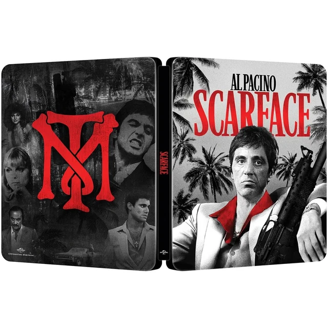 SCARFACE : 4K Ultra UHD + Blu-ray UK STEELBOOK 40th Anniversary Ed ...