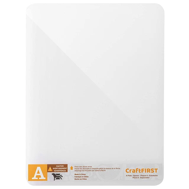 CRAFTFIRST A PLATE Adapter Compatible with Cuttlebug Die Cutting ...