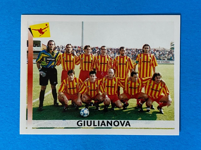 FIGURINE CALCIATORI PANINI 2000-01 2001 n.662 Squadra Giulianova Serie ...