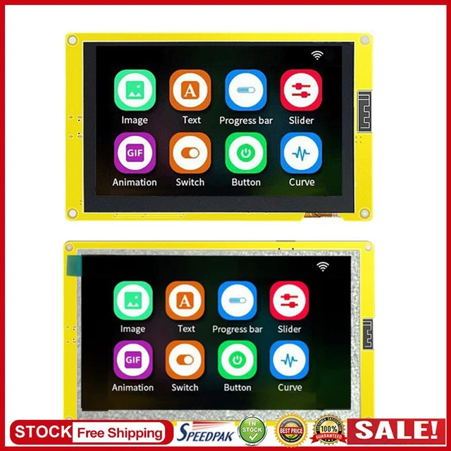 ESP32 DEVELOPMENT MODULE Dual Core MCU CPU 800x480 WIFI Bluetooth ...