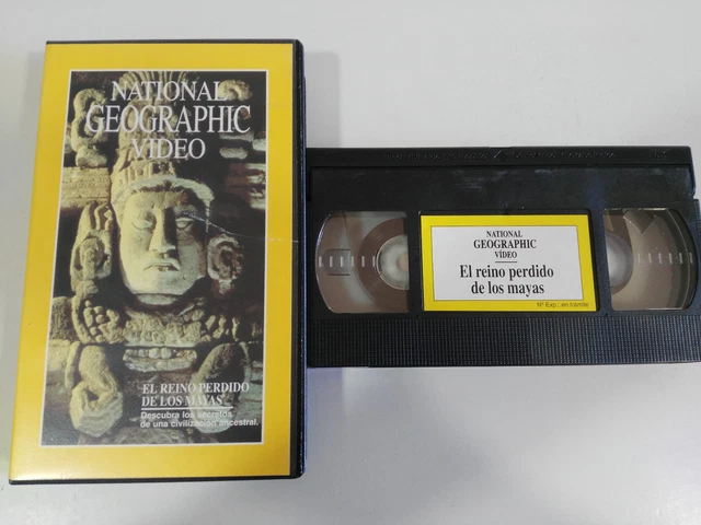 THE LOST KINGDOM Of The Maya - Vhs Tape National Geographic Video £15. ...