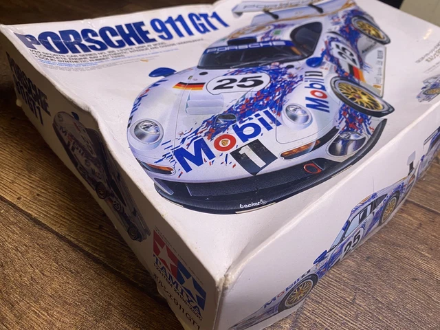 ORIGINAL ISSUE TAMIYA 1/24 Porsche 911 GT1 Model Kit 24186 Boxed ...