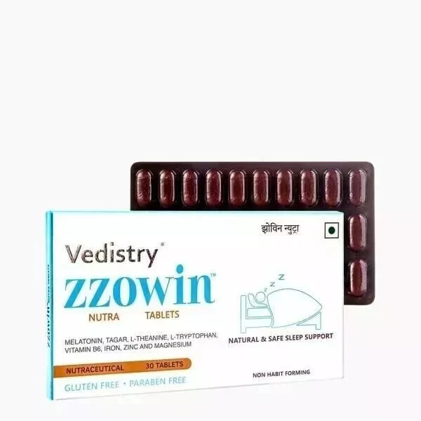 CHARAK ZZOWIN NUTRA 30 Tablets for Sleep Faster, Better And Wake-Up ...