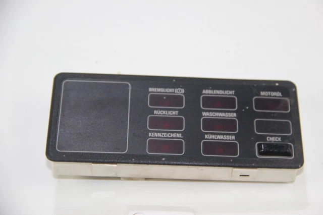 ORIGINAL BMW E30 M3 325i Check Control Hella allemand 1368955 CC OEM ...