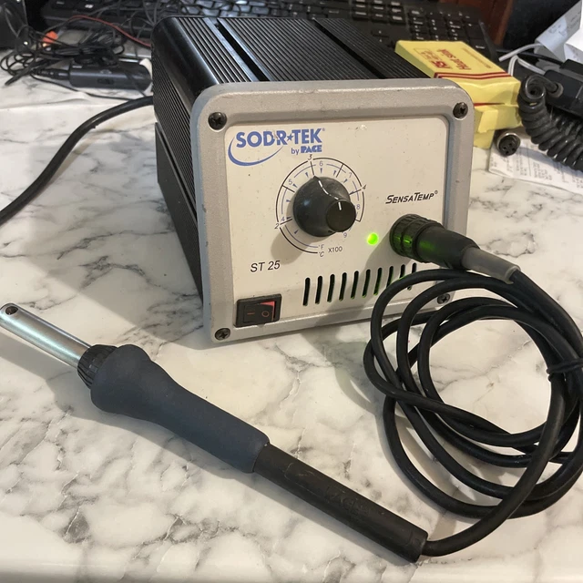 PACE SODR TEK ST25 Soldering Station with Iron £30.05 - PicClick UK