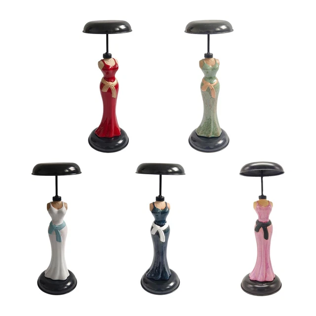 WIG DISPLAY RACK Manikin Storage Organizer Desktop Model Baseball Hat ...