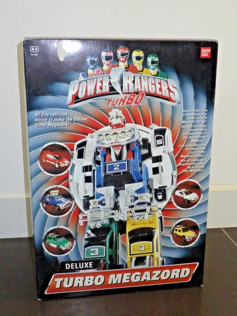 POWER RANGERS BANDAI - Deluxe Turbo Megazord Vintage - MIB - En boite ...