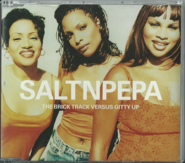 SALT 'N' PEPA - The Brick Track Versus Gitty Up 1999 Uk Cd Cheryl James ...