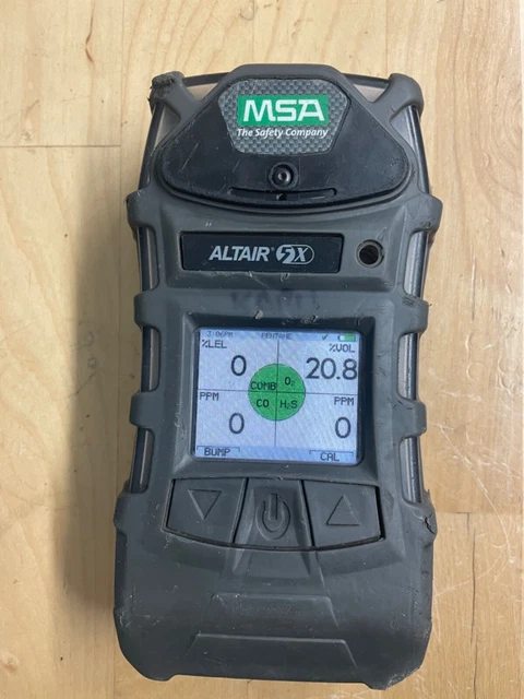 MSA ALTAIR 5X Gas Detector - LEL, O2, CO, H2S - Calibrated $1,230.30 ...