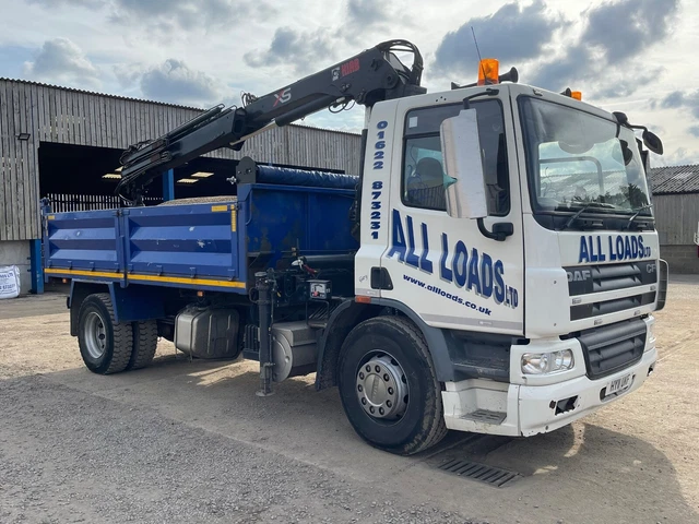 DAF CF 65.250 Hiab Tipper Grab Lorry £17,250.00 - PicClick UK