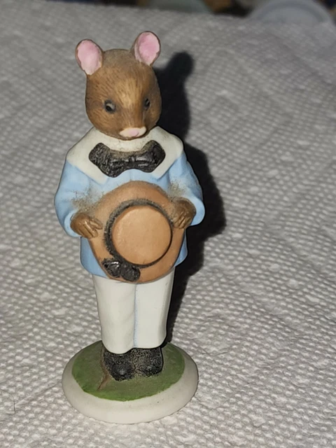 VINTAGE FRANKLIN MINT Woodhouse Mouse Tom Porcelain Figurine $8.95 ...