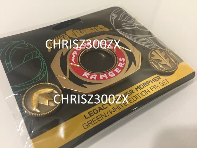 BANDAI MIGHTY MORPHIN Power Rangers Legacy Power Morpher Green Ed. 3 ...