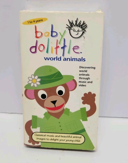 BABY EINSTEIN - Baby Dolittle World Animals VHS Tape 2001 Kids ...