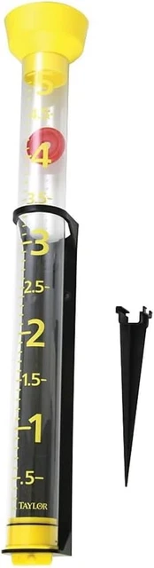 JUMBO JR RAIN Gauge - 5-Inch Easy-Read Precipitation Monitor for ...