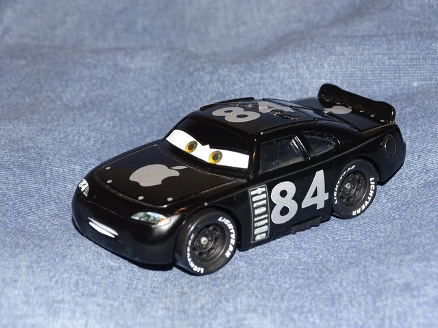 RARE VOITURE CUSTOM Disney Pixar Cars Apple Car N°84 Noire Black EUR 8 ...