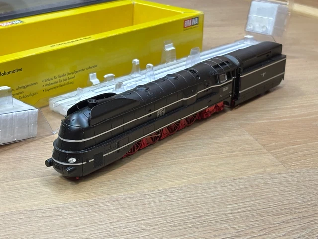 BRAWA 0630 H0 Stromlinie Dampflok BR 06 001 DC HO Schnellzuglok DRG ...