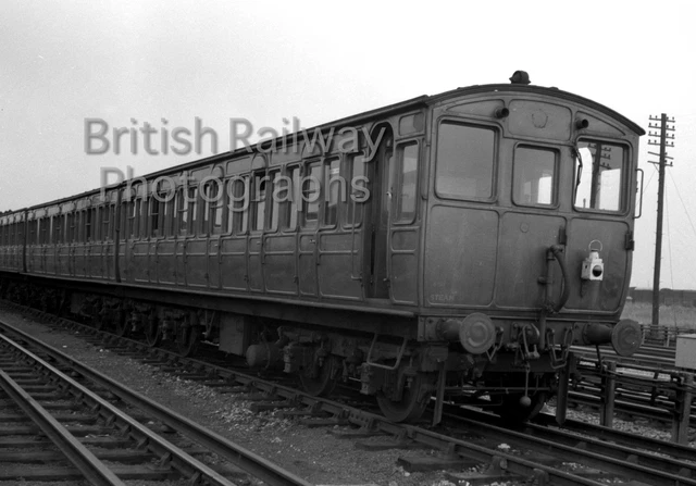 LARGER NEGATIVE London Transport Push Pull Unit Train 518 at Neasden ...