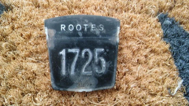 ROOTES, ALPINE,RAPIER,MINX,VOGUE ETC Used Original 'Rootes 1725' Badge ...