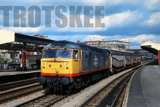 35MM SLIDE BR British Rail Diesel Loco Class 47 47301 1996 Newport ...
