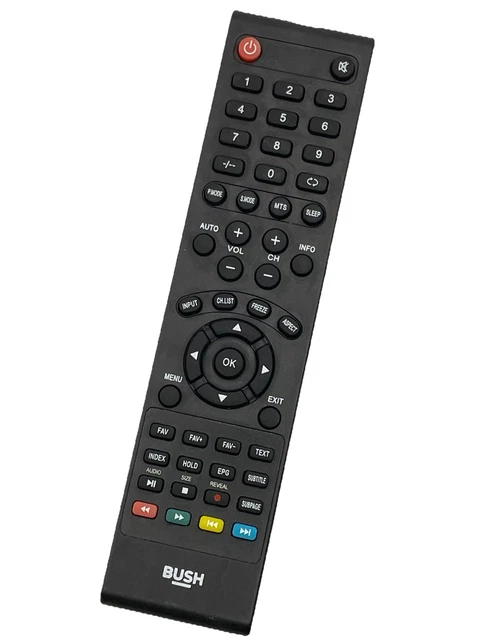 GENUINE BUSH D-REV.02 Smart LCD LED TV Remote Control BPDP50HD BPDP42HD ...